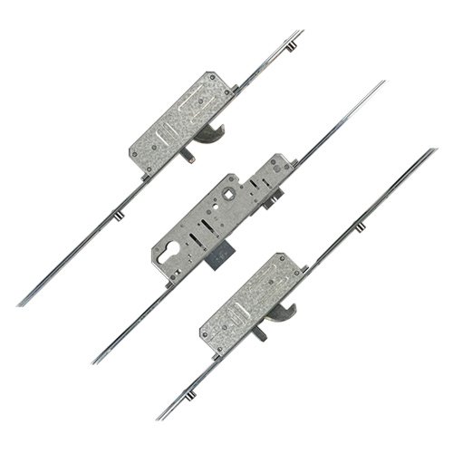 Mila Prosecure Latch Deadbolt 2 Hooks 2 Anti Lift Pins 4 Rollers Split ...